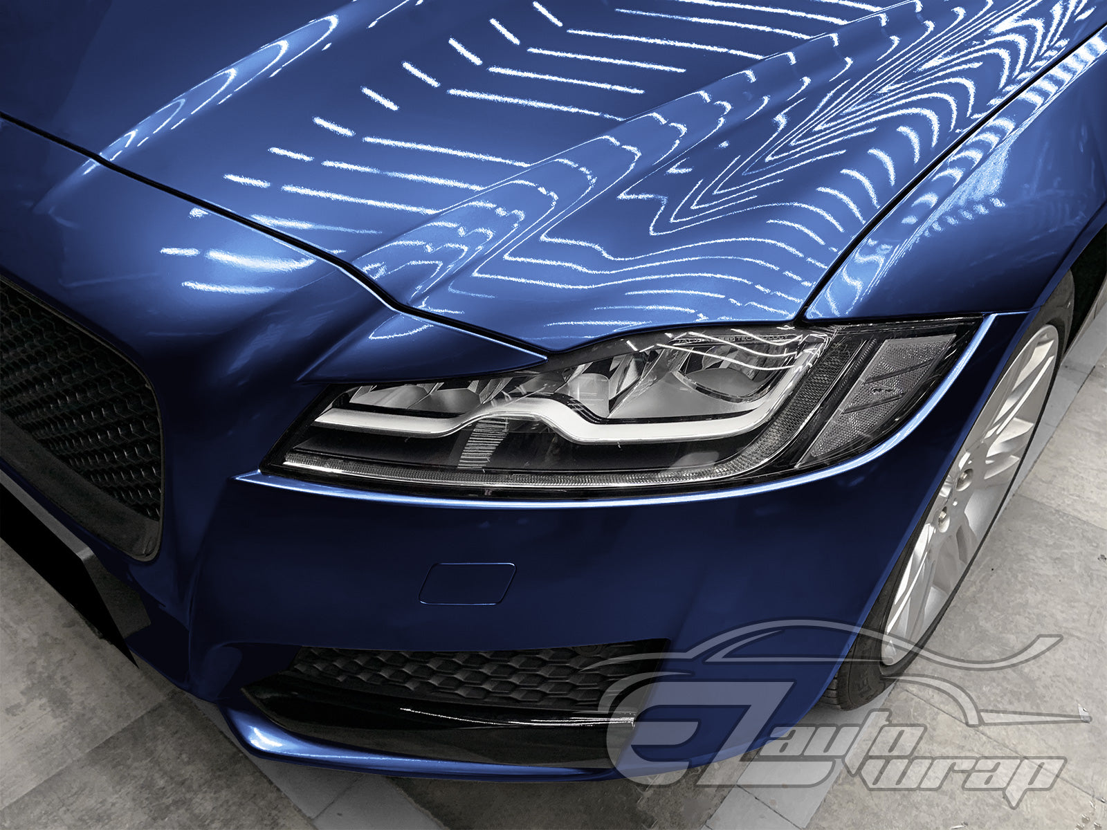 Super Gloss Metallic Midnight Blue Vinyl Wrap – EzAuto Wrap