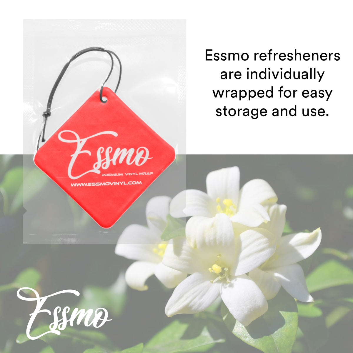 ESSMO Red Air Freshener Scent Long Lasting – EzAuto Wrap