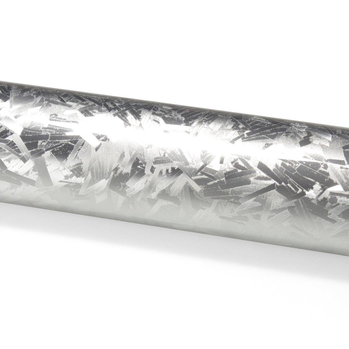 24K Chopped Forged Carbon Fiber Gloss Silver Vinyl Wrap – EzAuto Wrap