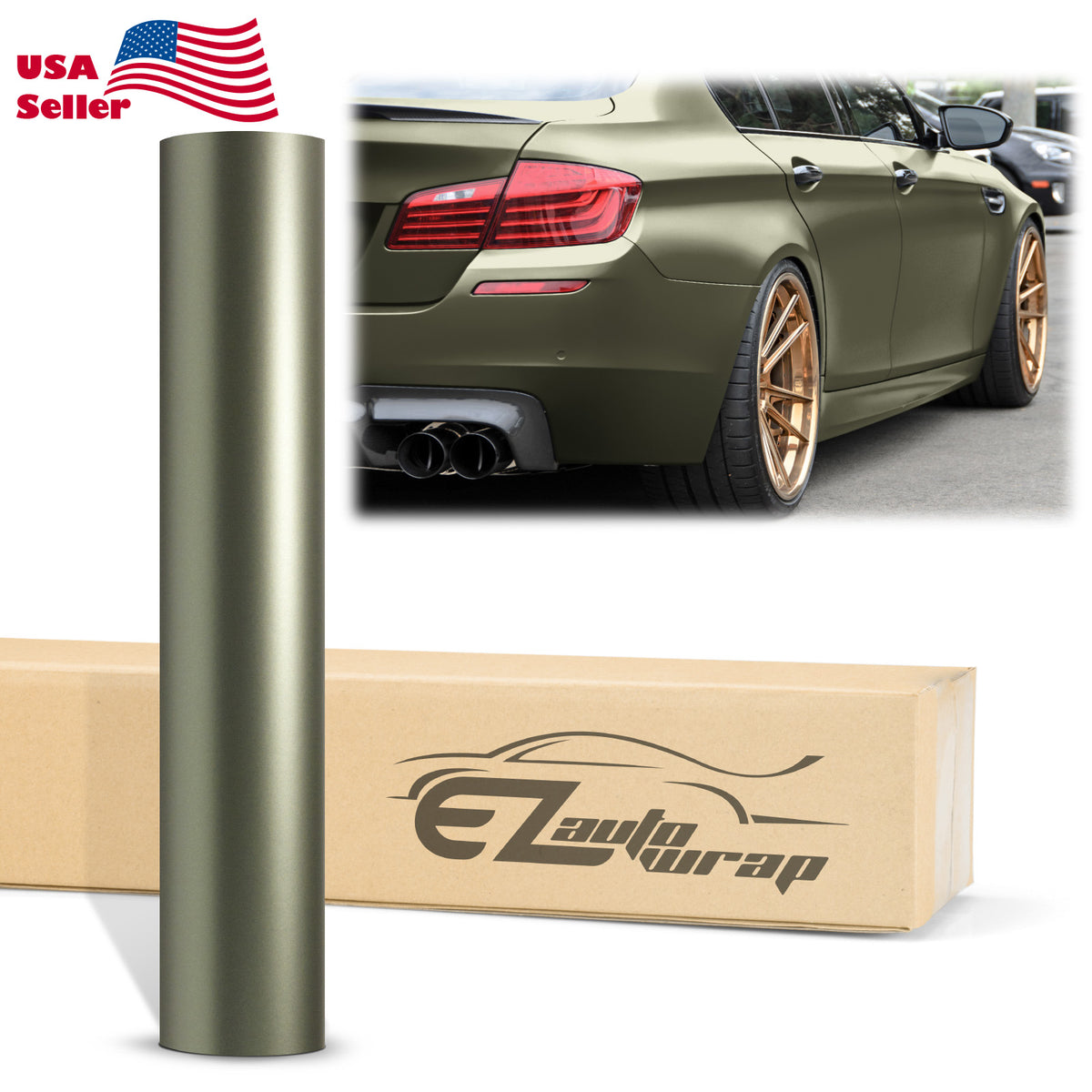 Matte Metallic Millennium Jade Vinyl Wrap – EzAuto Wrap