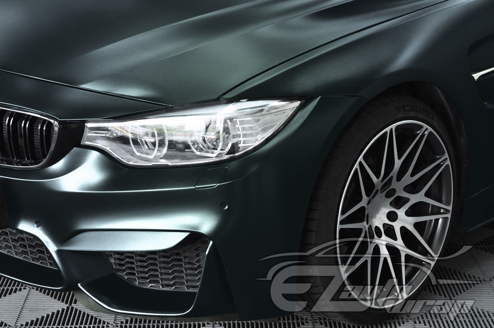 Matte Metallic Satin Pearl Dark Green Vinyl Wrap – EzAuto Wrap