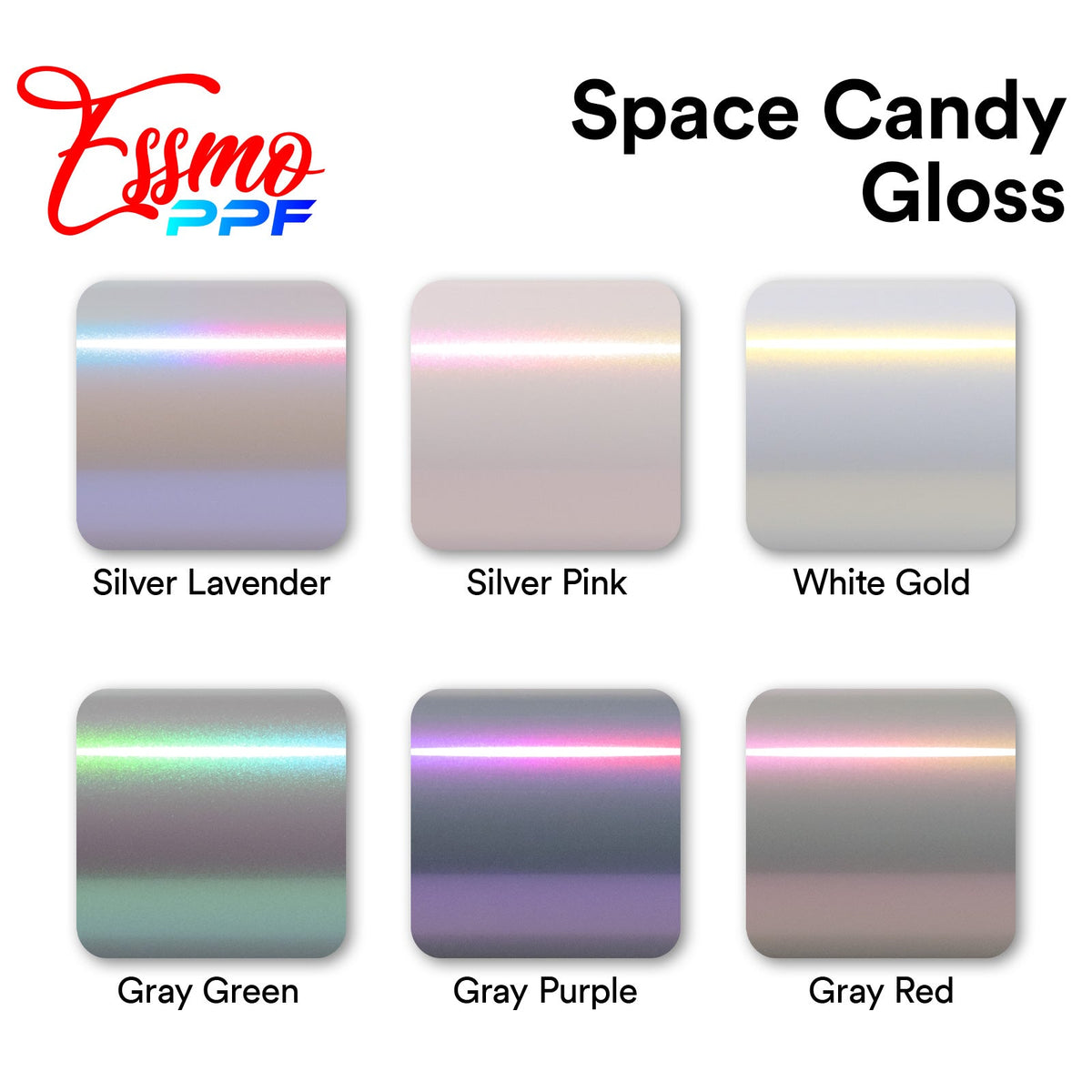 ESSMO™ PPF Paint Protection Film TPU Space Candy Gloss Gray Green Full ...
