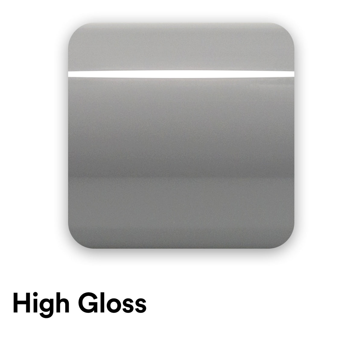 High Gloss Battleship Gray Vinyl Wrap – EzAuto Wrap