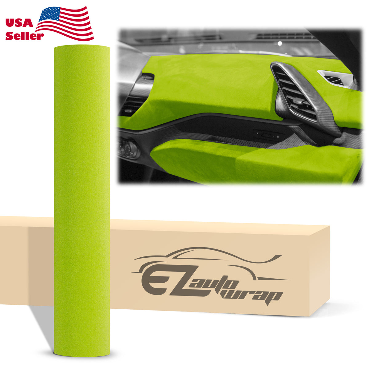 Velvet Apple Green Vinyl Wrap – EzAuto Wrap