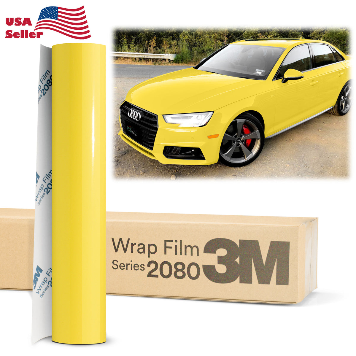 Genuine 3M 2080 Series G15 Gloss Bright Yellow Vinyl Wrap – EzAuto Wrap