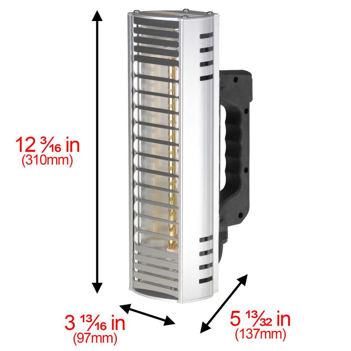 1000W Short Wave Infrared Heat Lamp Handheld Baking Paint Dryer ...