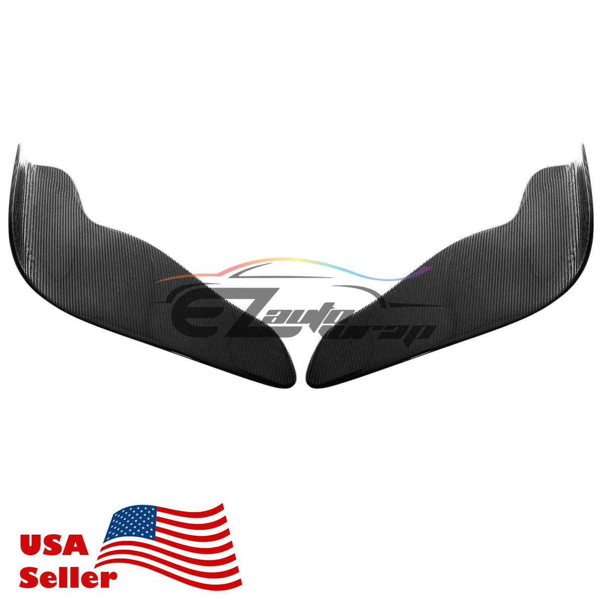 Universal Carbon Fiber Front Bumper Splitter PC-BLS05CF – EzAuto Wrap