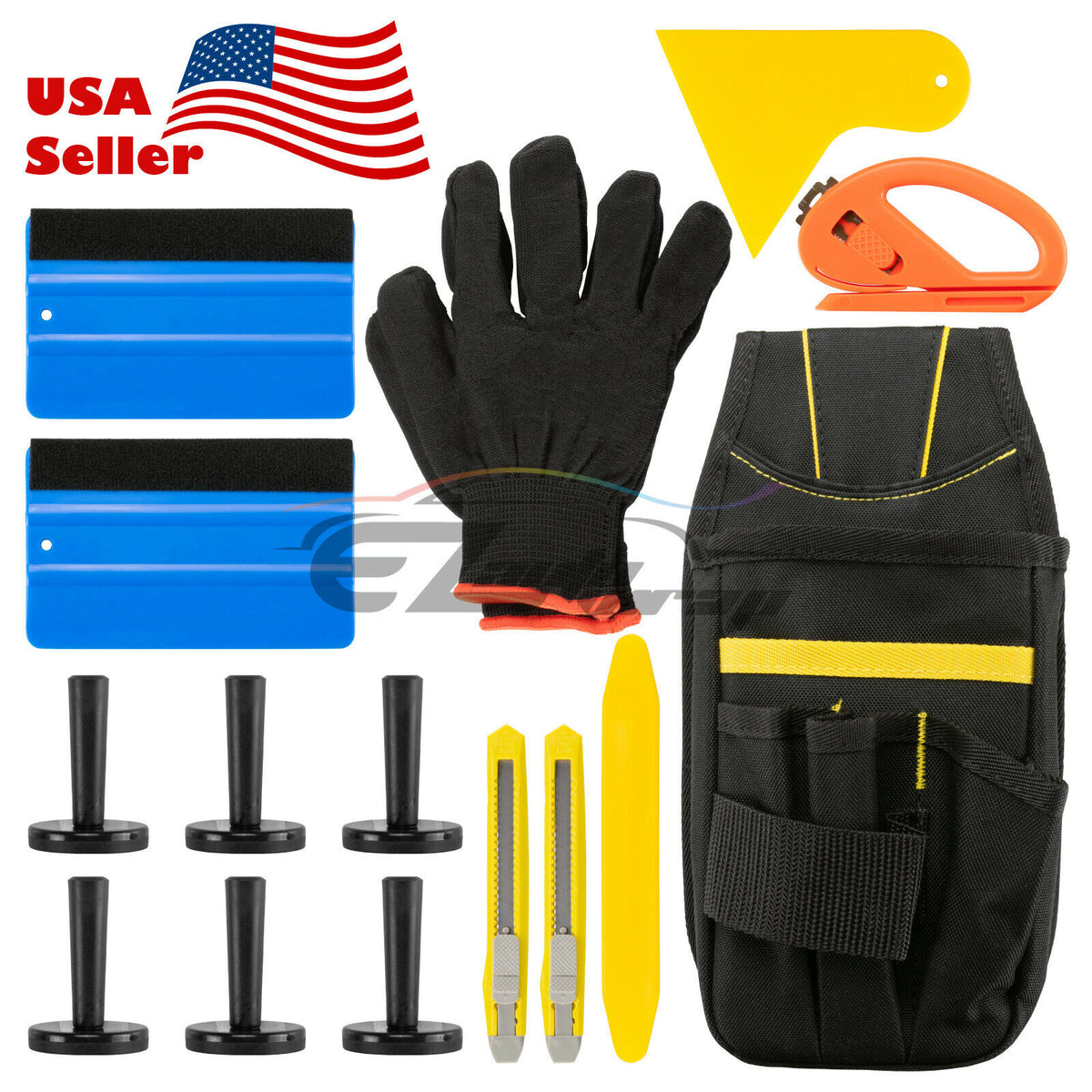 Standard Vinyl Wrapping Tool Kit TK10 – EzAuto Wrap